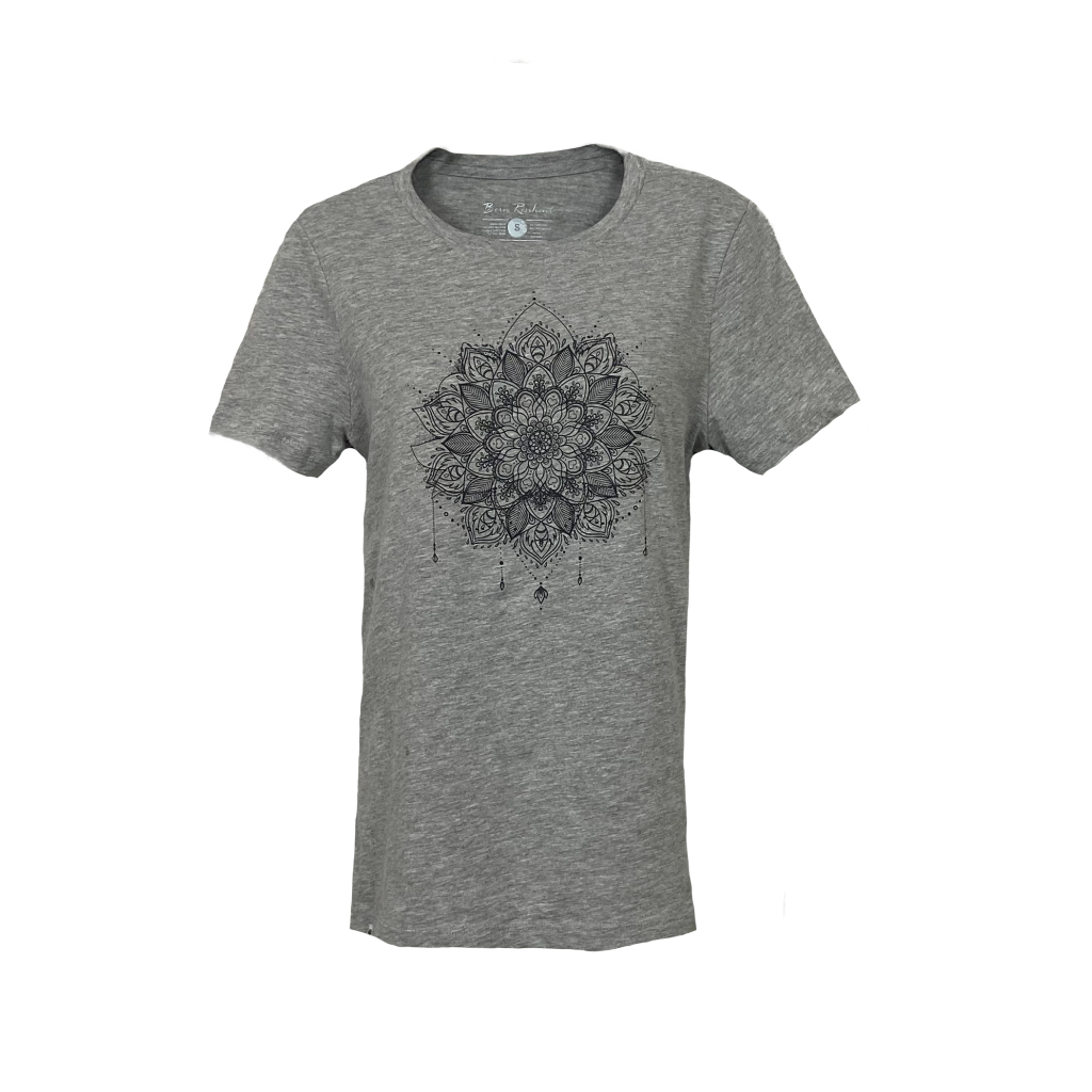 Patterned Lotus Tee – Born Resilient